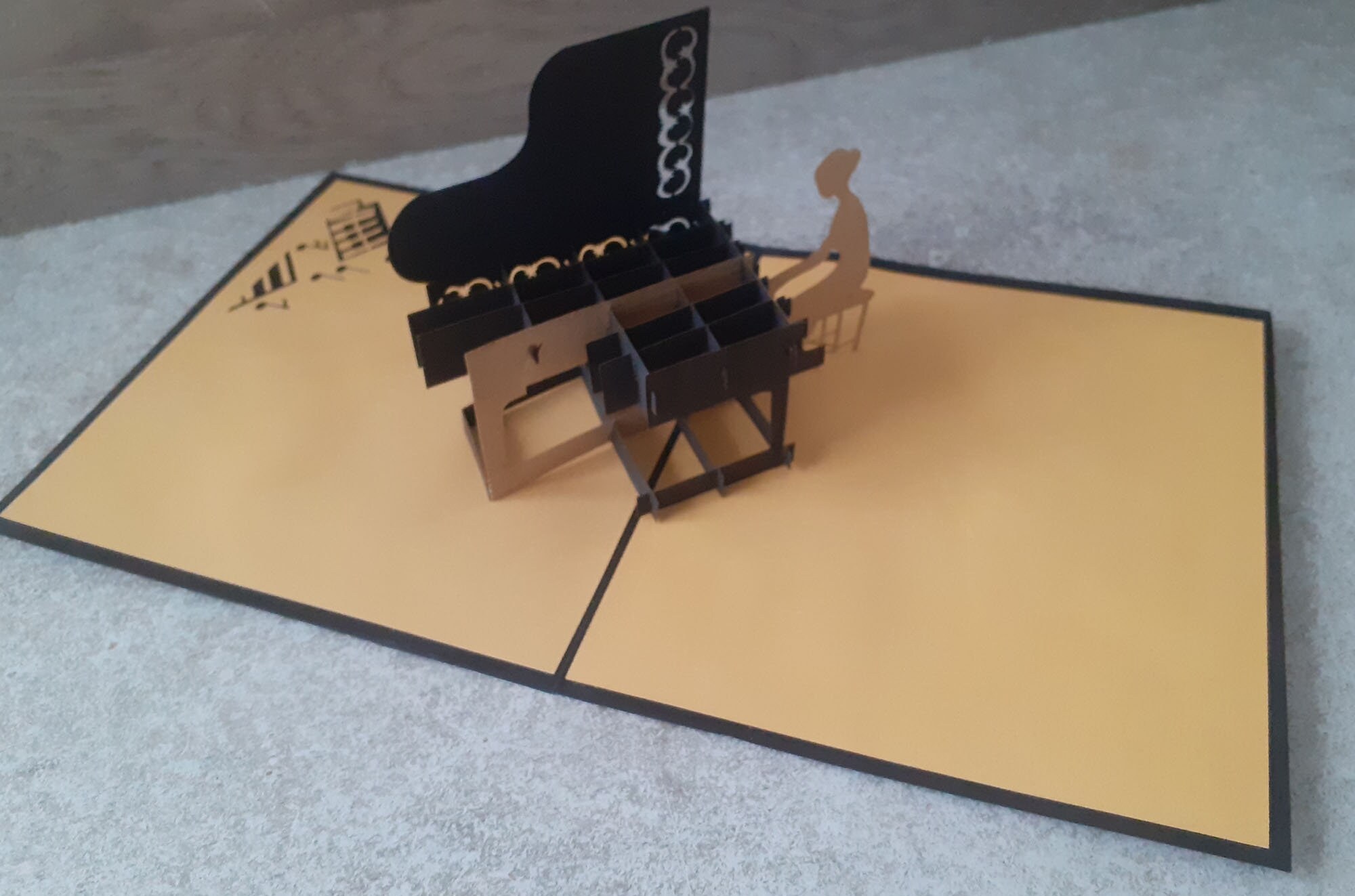 Customizable Relief Piano Map - Etsy