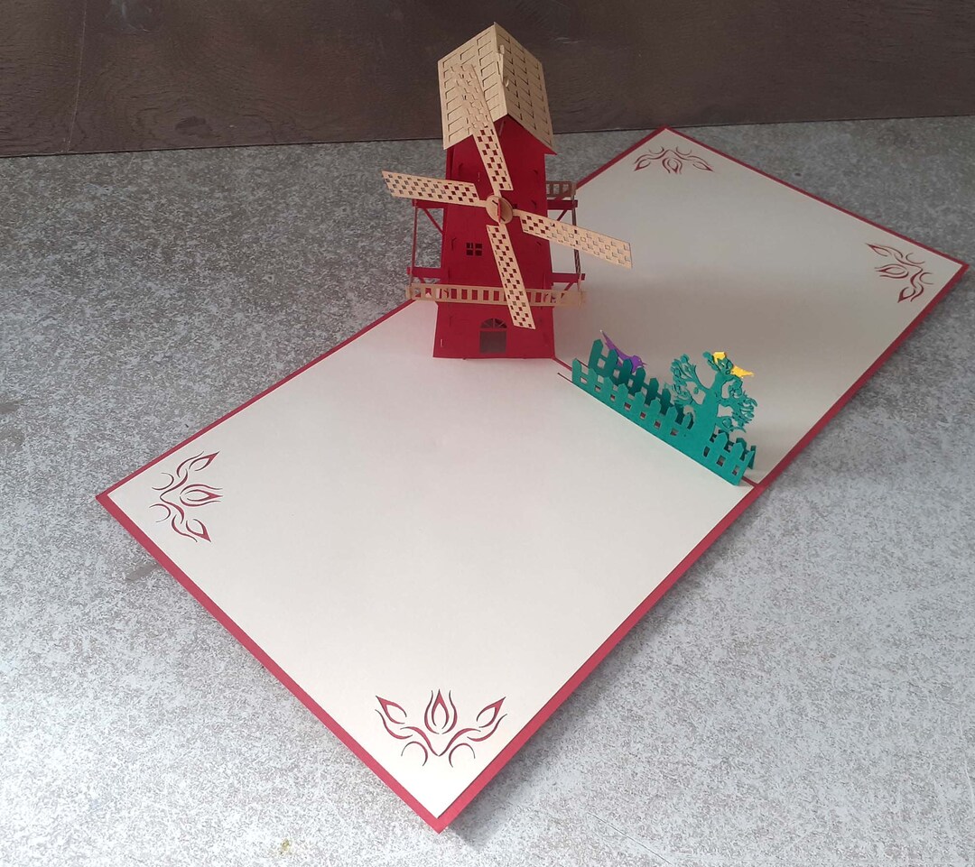 3D Pop up Map of the Mill - Etsy