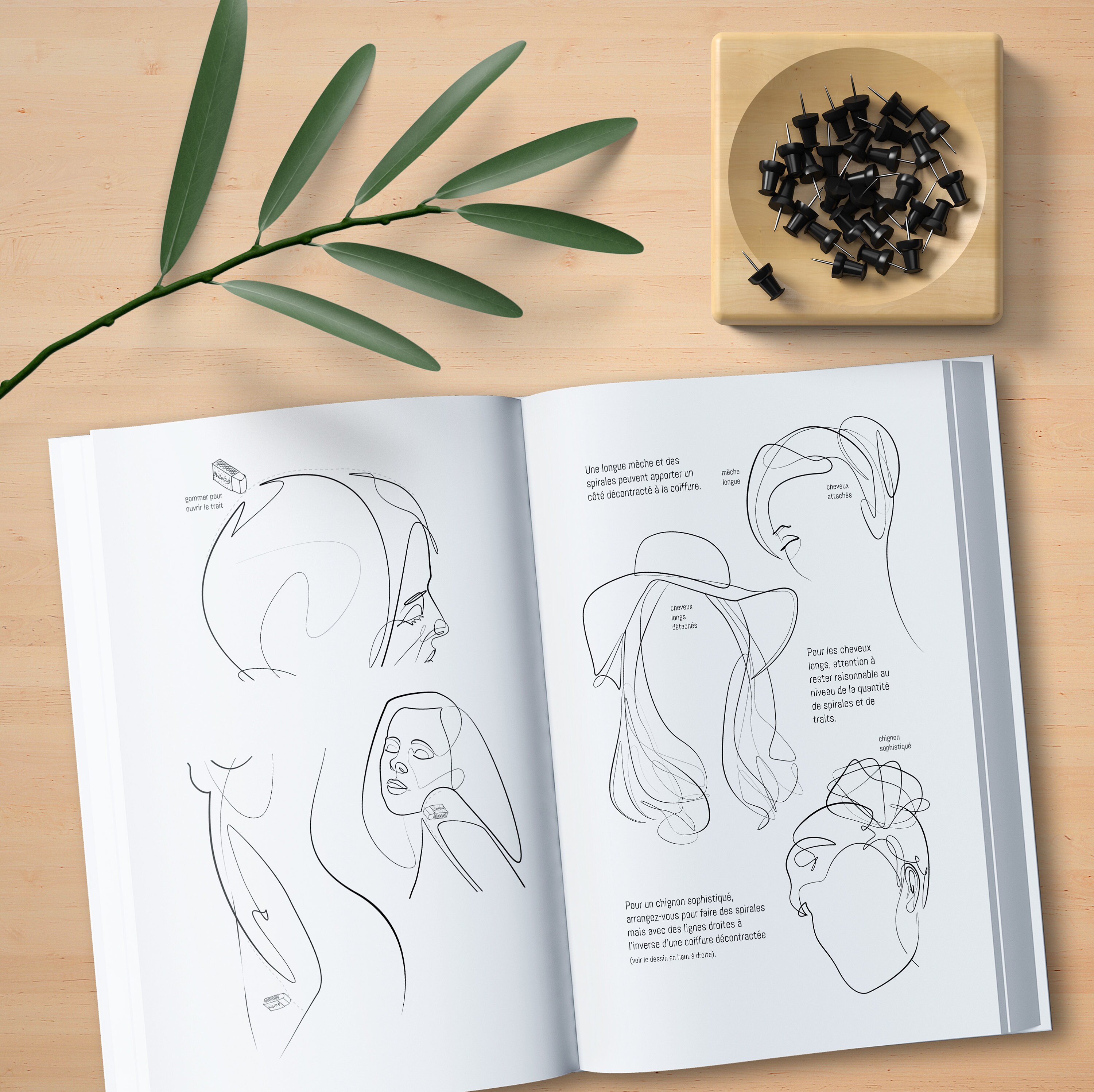 Learn to Draw LINE ART Style / One Line Drawing Tutorial, One Line ...