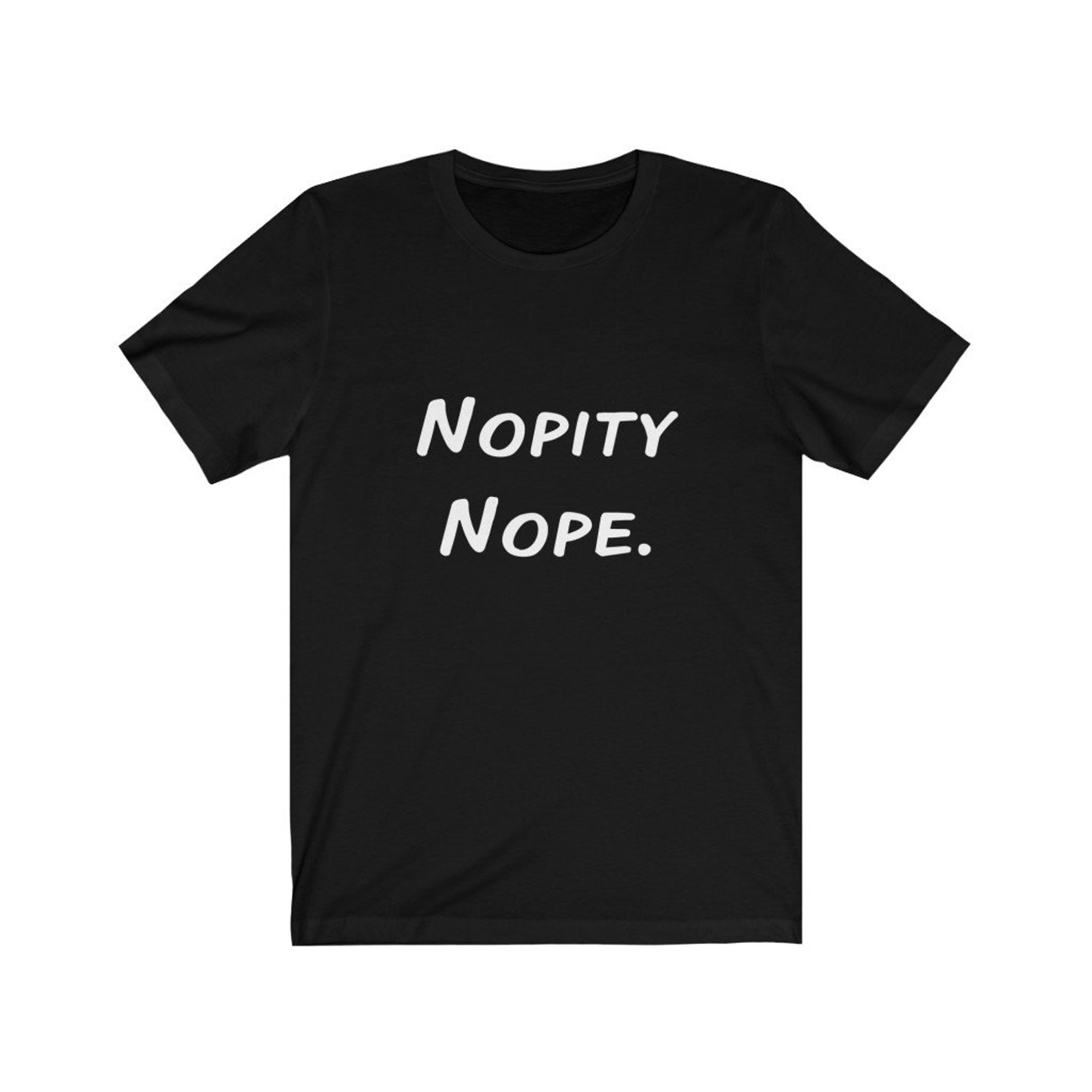 Nopity Nope T-shirt Nope Shirt Introvert T-shirt Salty - Etsy