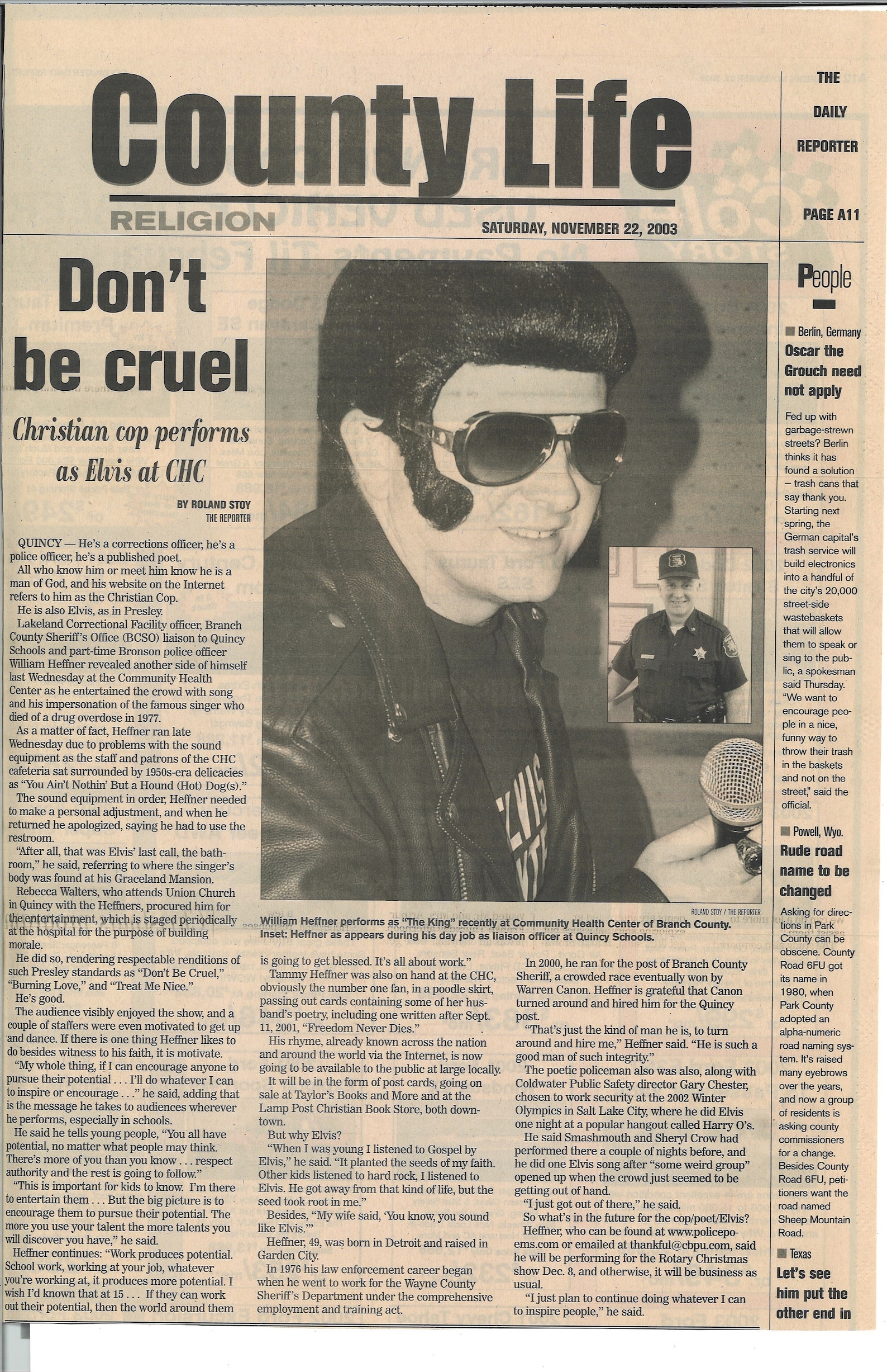 ELVIS Poem - Etsy