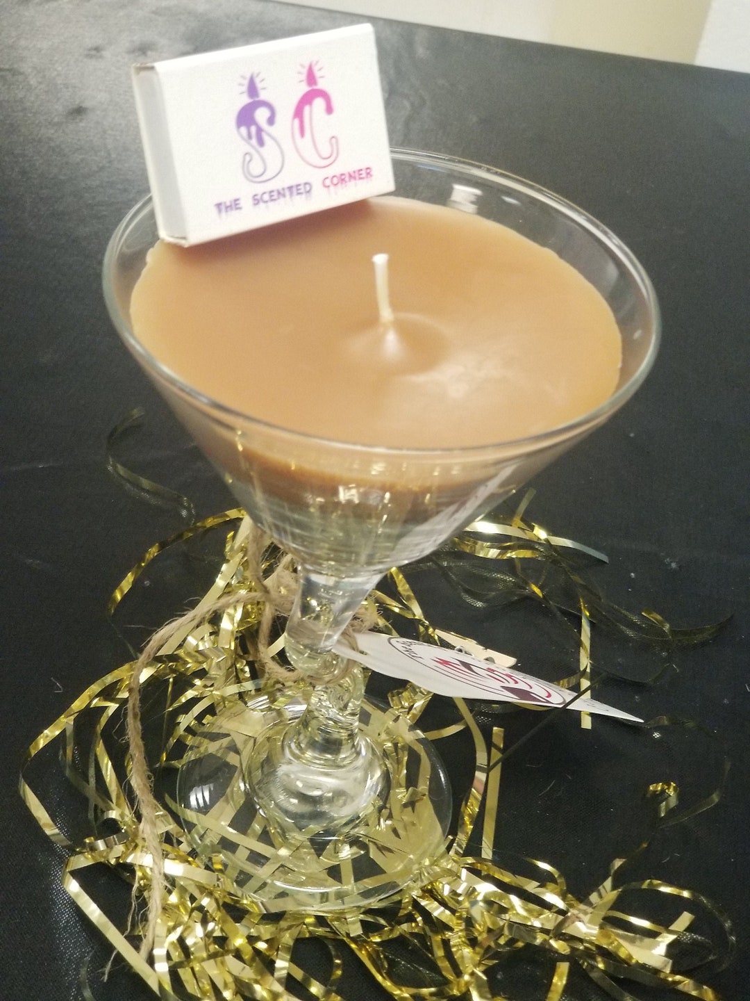 Cinnamon Bun in a Martini Glass - Etsy