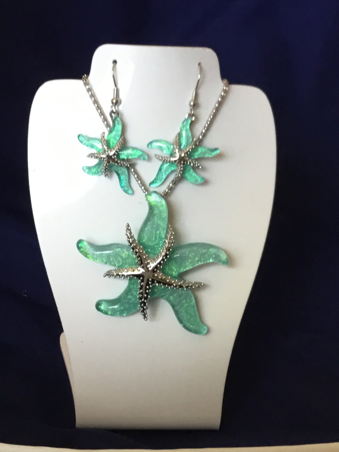 Starfish - Pendants and Necklace Sets Poly Resin With Flecks to Give ...