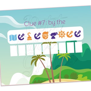 Pirate Treasure Hunt, Pirate Scavenger Hunt, Pirate Printables, Pirate ...