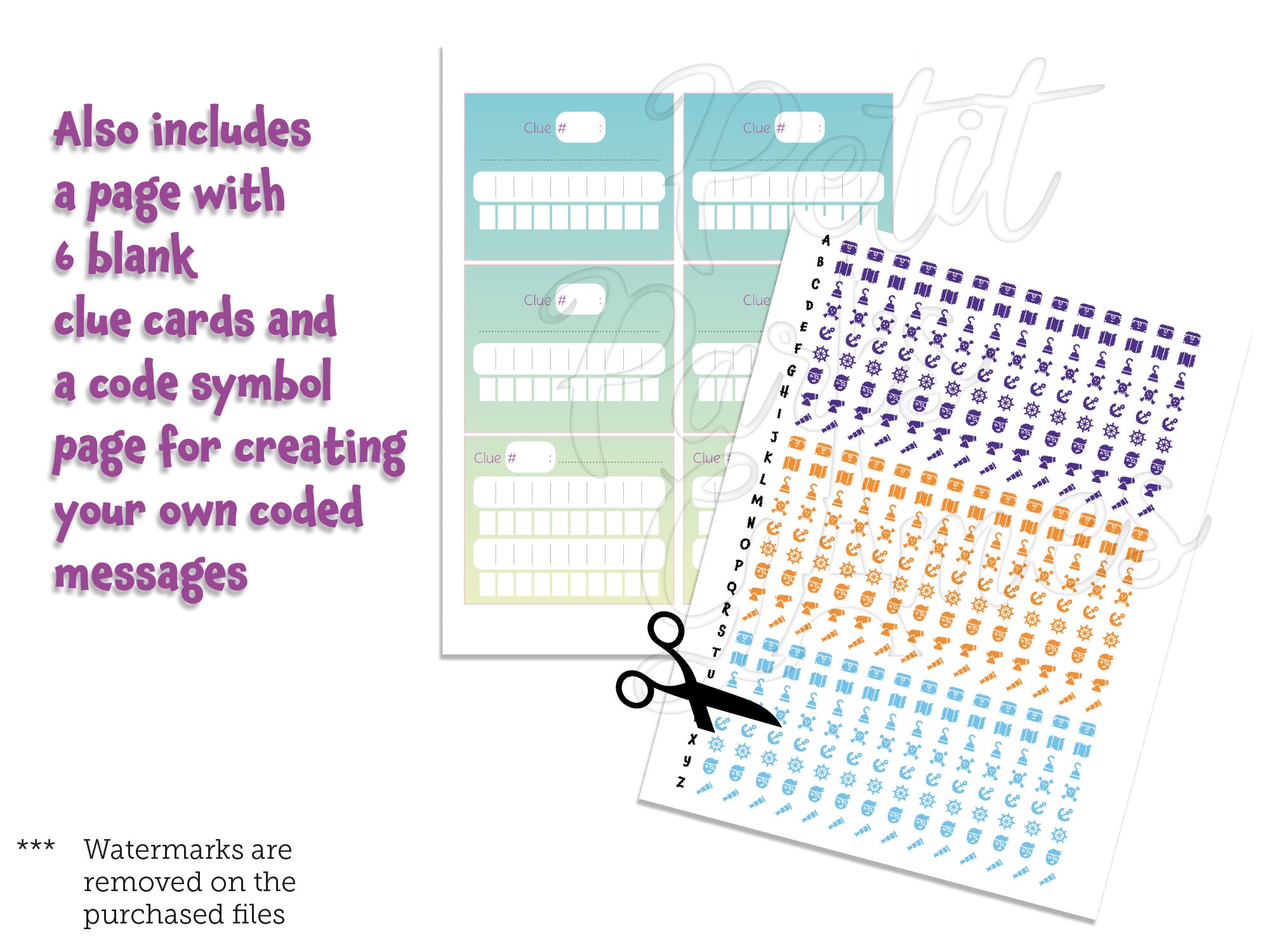 Pirate Treasure Hunt, Pirate Scavenger Hunt, Pirate Printables, Pirate ...