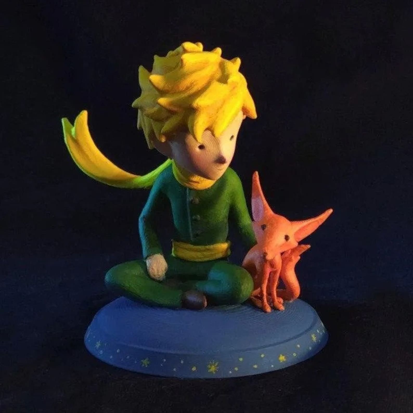 Le petit prince et le renard STL File 3D Model Print | Etsy
