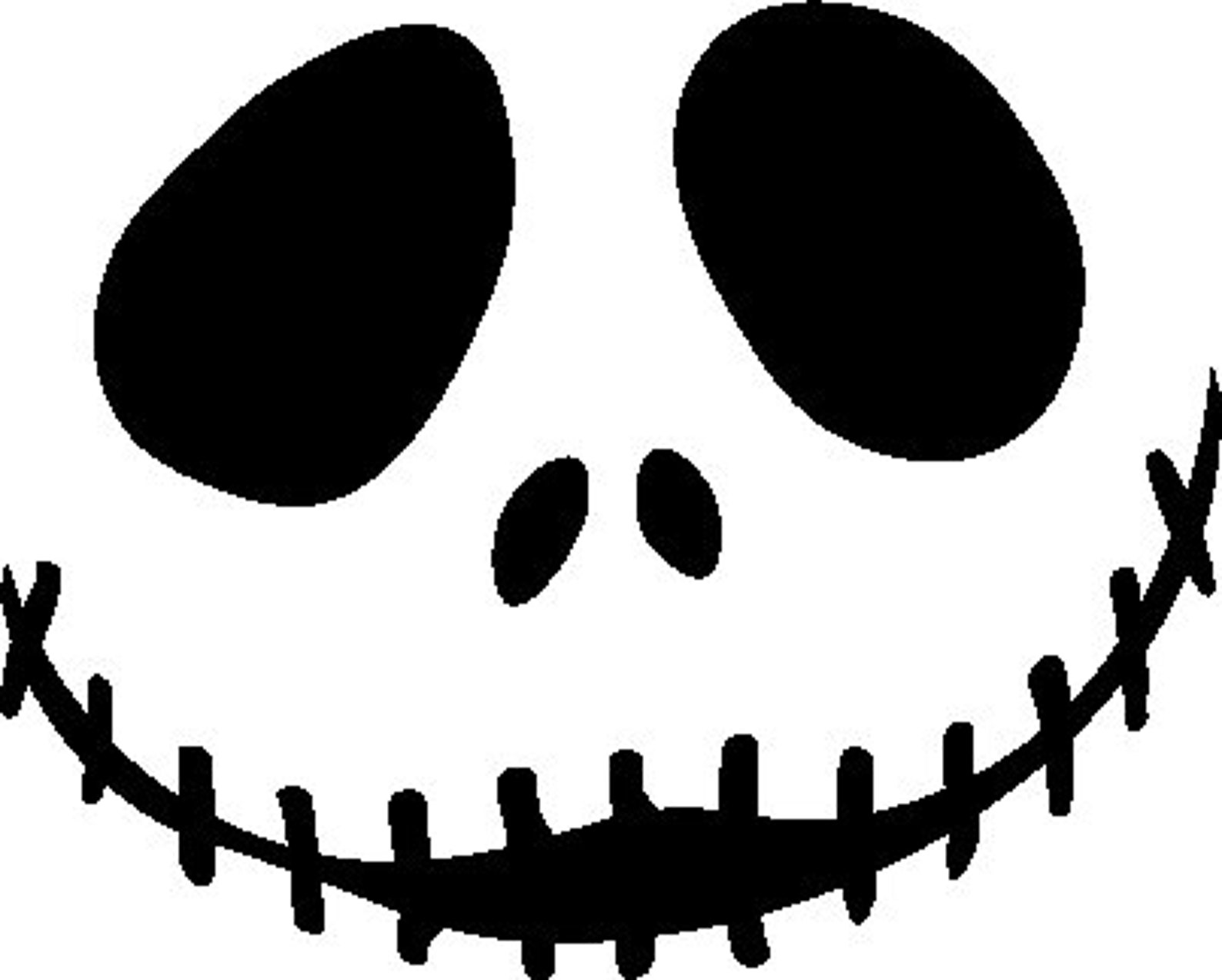 Sally, Jack & Oogie Boogie Inspired Face Silhouette SVG and PNG ...