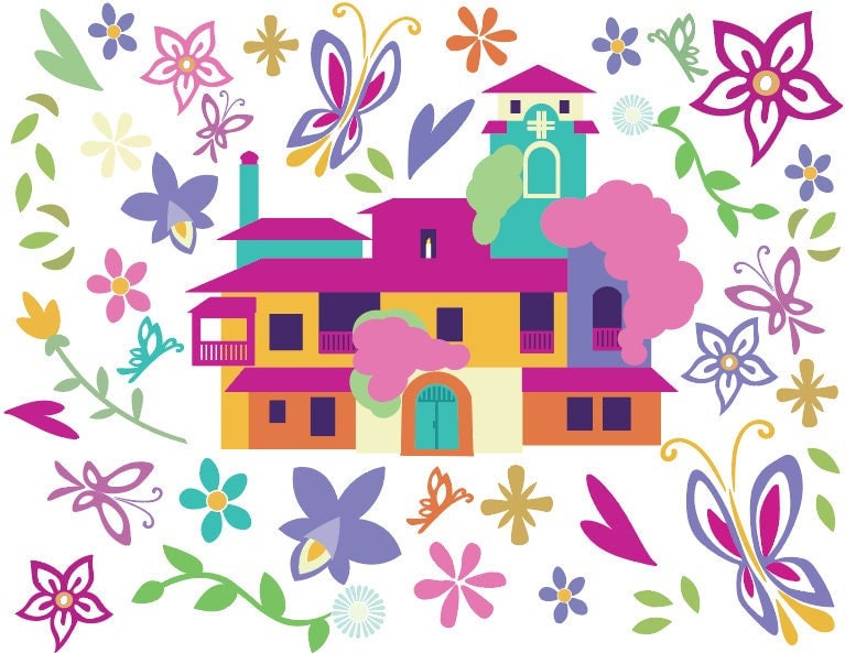 Encanto Inspired Scenery With an Interpretation of the Magical Casa ...
