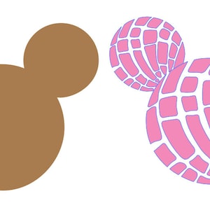 Mickey Concha SVG - Etsy