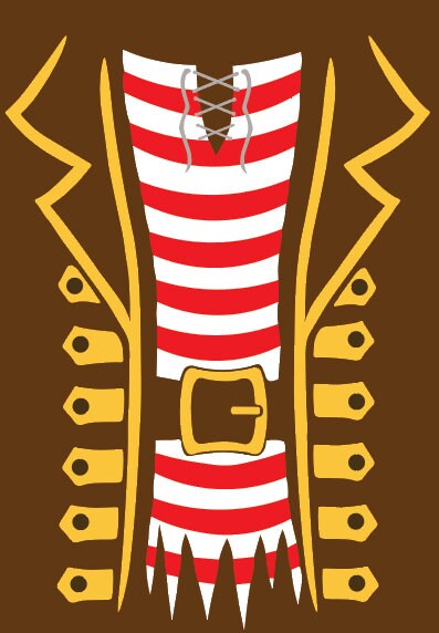 Pirate Outfit SVG - Etsy