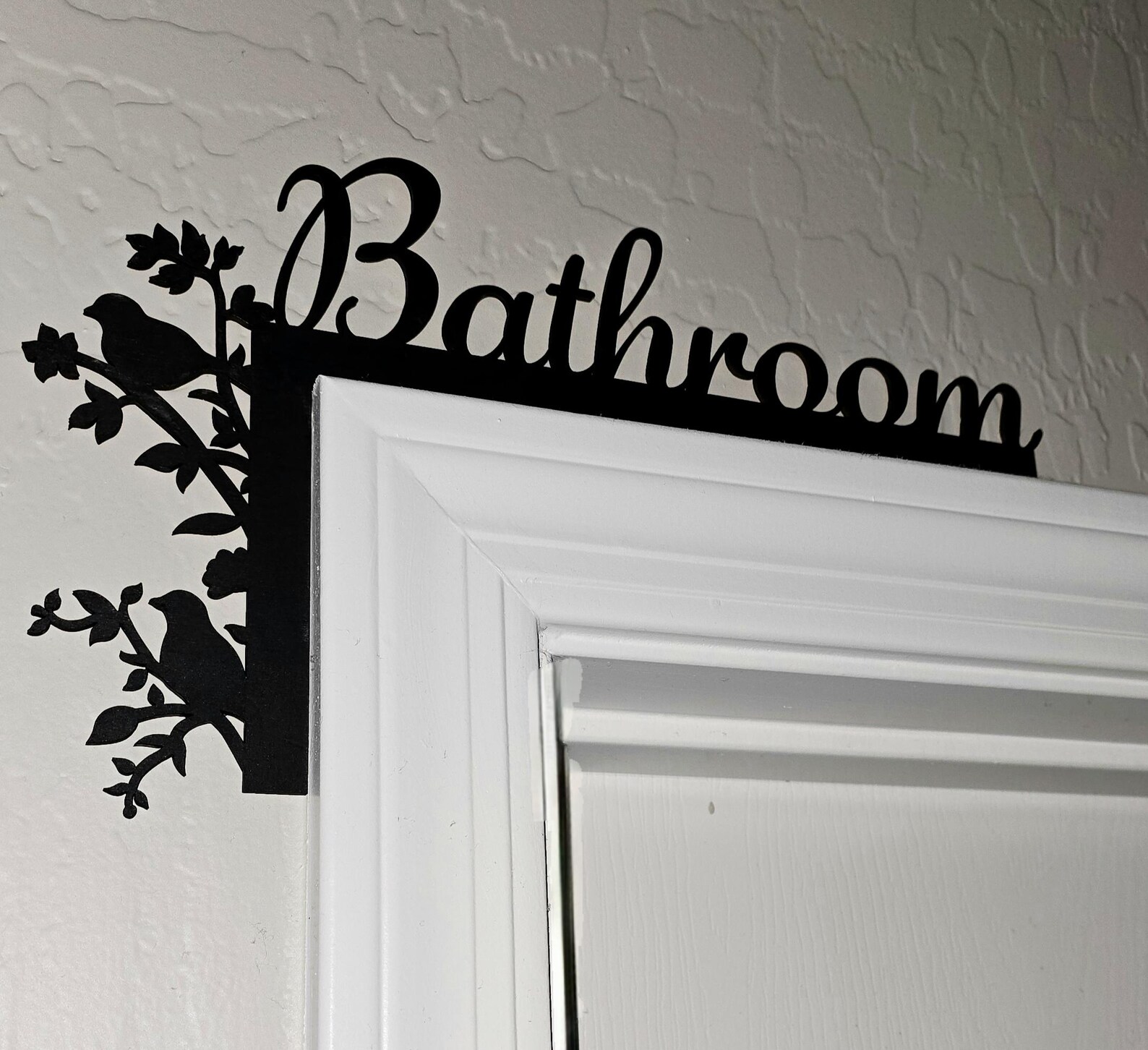 Laser Cut File Bathroom Sign SVG & PNG - Etsy