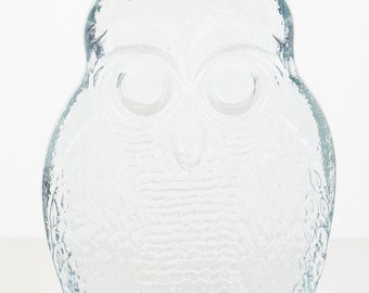 Blenko Glass Owl - Etsy