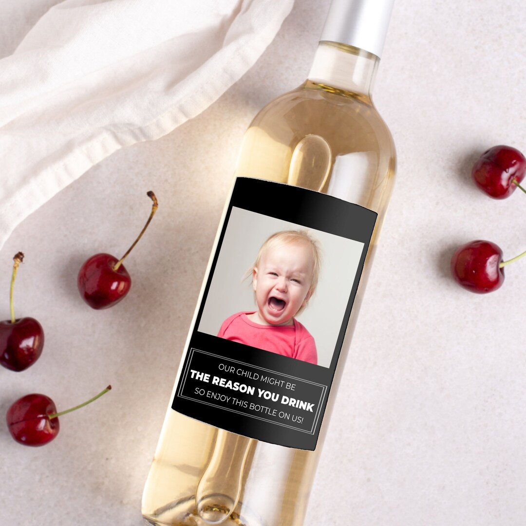 Teacher Gift Personalized Wine Labels | My Child May Be the Reason You ...