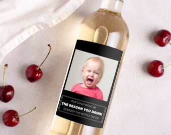 Teacher Wine Gift; My Child Might Be the Reason You Drink {printable ...