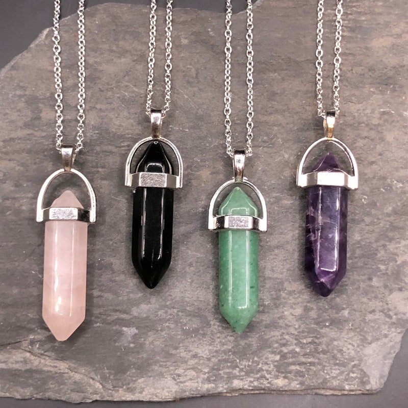 Real Crystal Necklace - Etsy