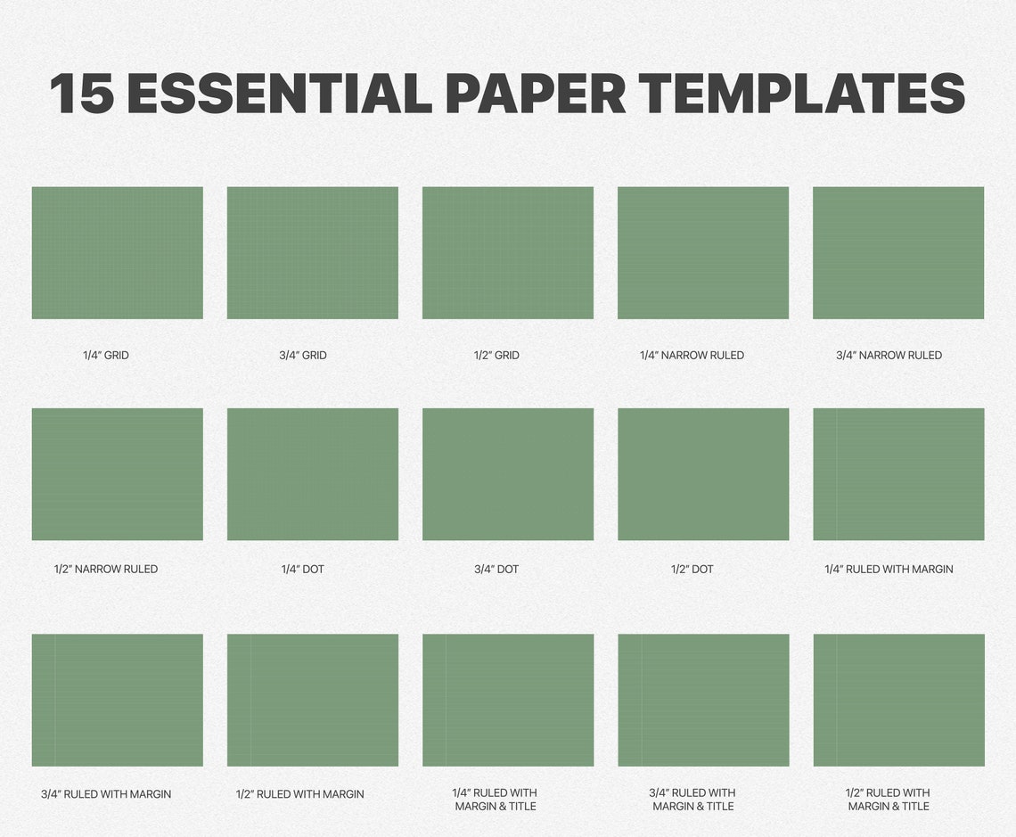 Student Note Template Ipad Notes Template Noteshelf | Etsy