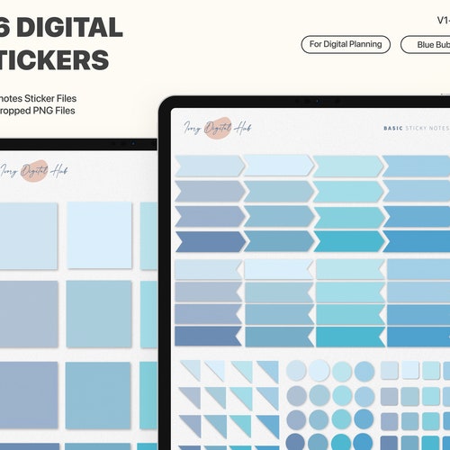 Digital Stickers for Planners Digital Sticky Notes Goodnotes - Etsy