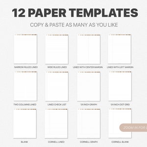 Digital Notebook With Tabs, 12 Tab Digital Notebook, Digital Notebook ...