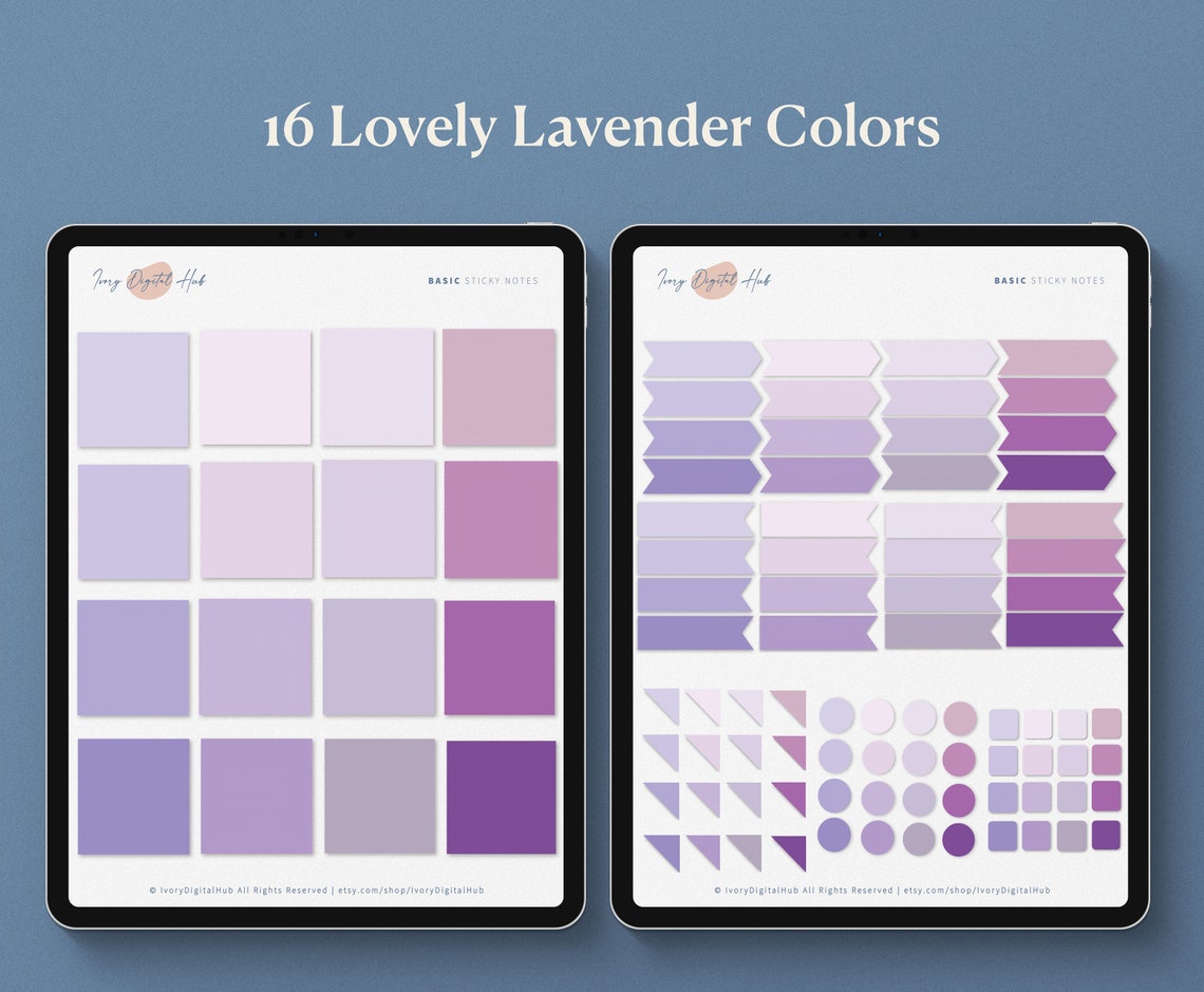 Digital Sticker for Planner Digital Sticky Notes Digital | Etsy