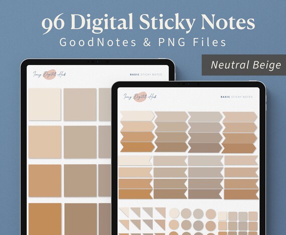 Digital Stickers for Planners Digital Sticky Notes GoodNotes | Etsy