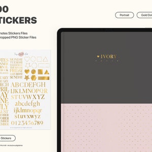 Digital Notebook Covers, Digital Planner Goodnotes Cover, Dotted ...