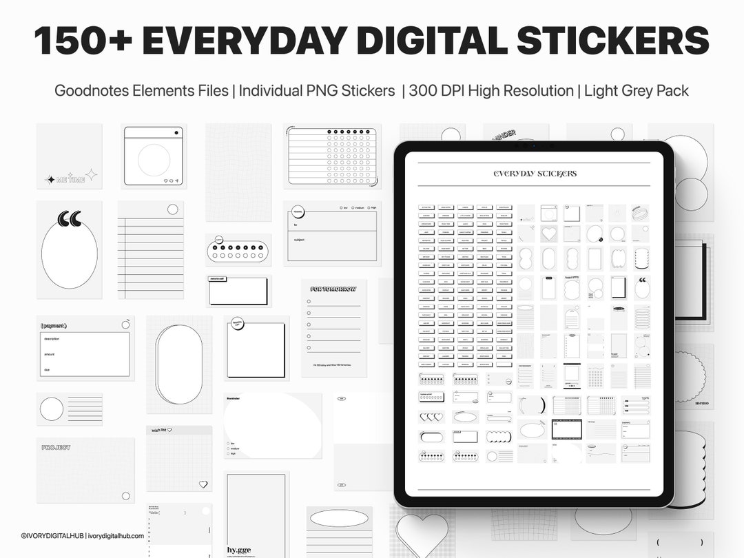 Digital Stickers Digital Stickers for Planners Digital - Etsy