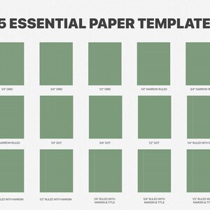 Digital Writing Paper Digital Template Paper Digital Note | Etsy