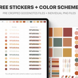 Student Digital Notebook, 12 Tab Hyperlinked Digital Notebook, Academic ...