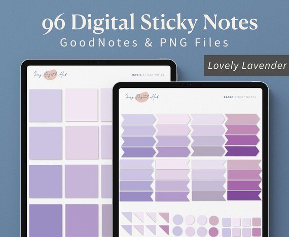 Digital Sticker for Planner Digital Sticky Notes Digital | Etsy