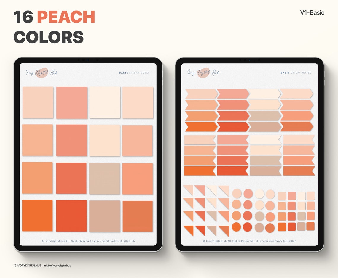 Digital Stickers for Notes Digital Sticker Kit Digital - Etsy