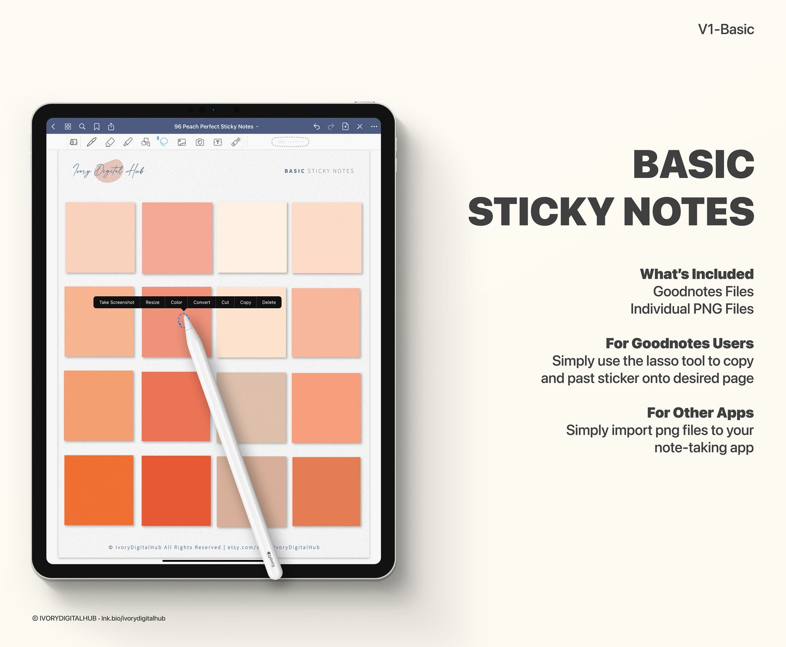 Digital Stickers for Notes Digital Sticker Kit Digital - Etsy