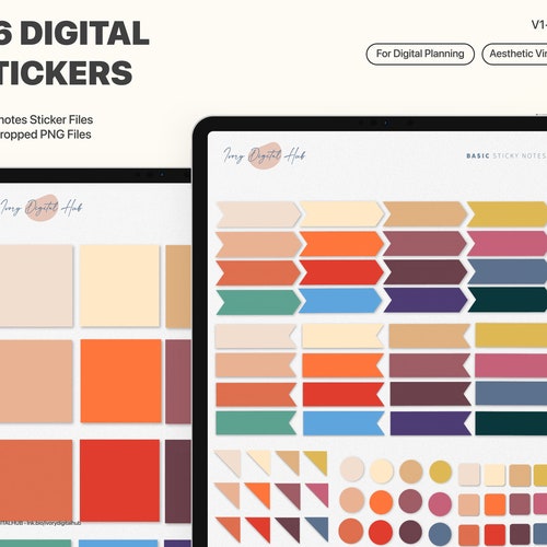 Digital Stickers for Notes Digital Sticker Kit Digital - Etsy