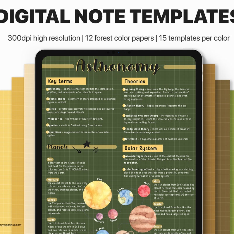 Goodnotes Template - Etsy