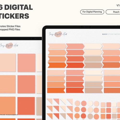 Digital Stickers for Notes Digital Sticker Kit Digital - Etsy