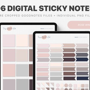 Digital Note Sticker Digital Sticker Set Digital Sticker for | Etsy