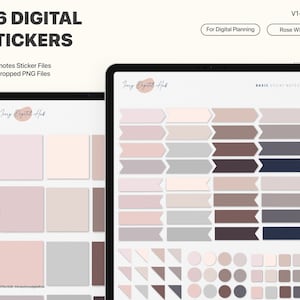 Digital Note Sticker, Digital Sticker Set, Digital Sticker for Planner ...