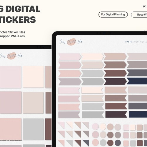 Digital Sticker for Planner Digital Sticky Notes Digital - Etsy