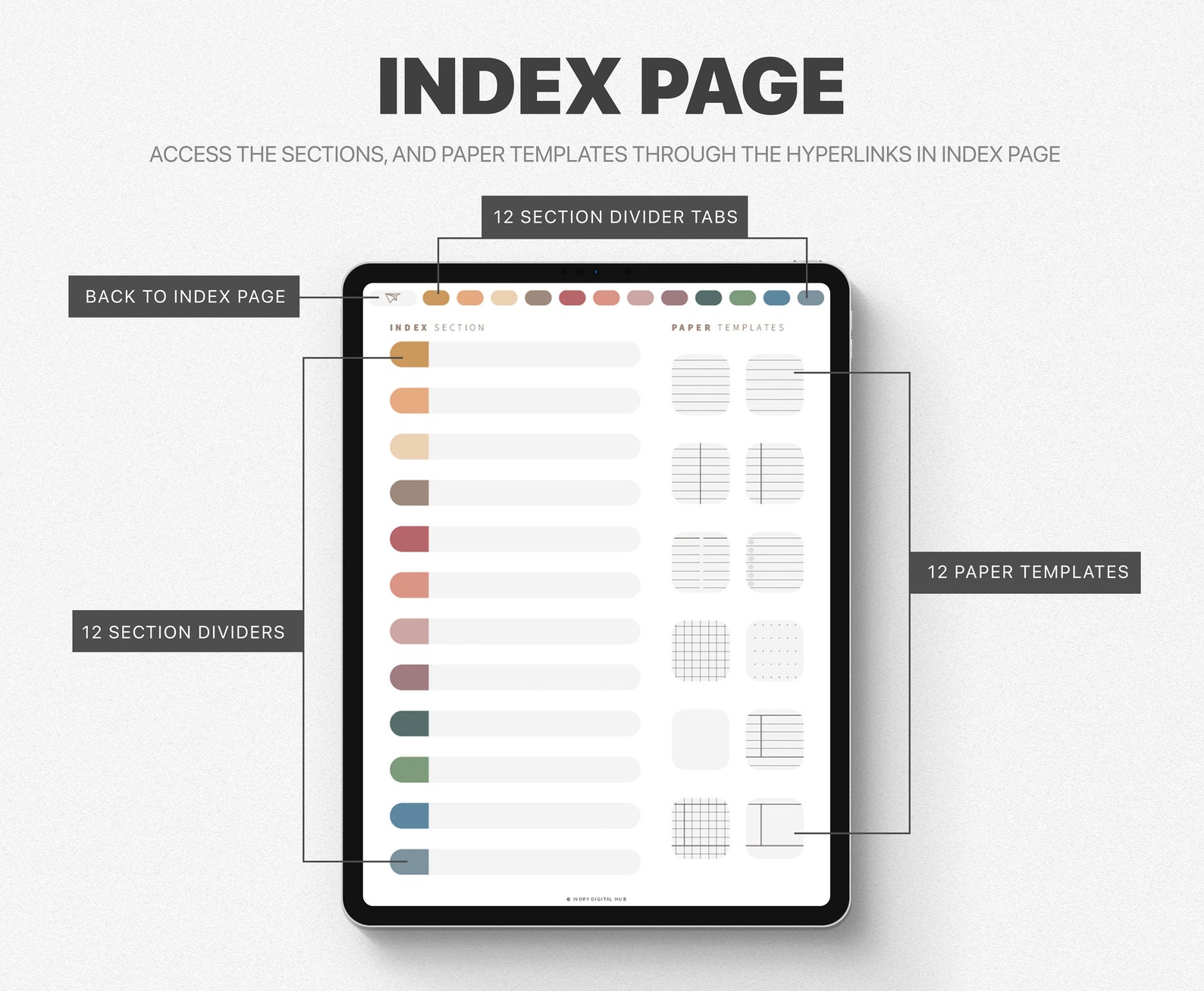 Digital School Notebook Digital Academic Journal Interactive - Etsy
