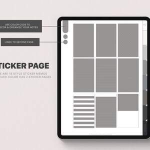 Digital Sticky Notes Digital Sticker Set Digital Sticker - Etsy