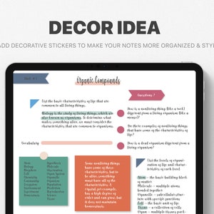 Digital Sticky Notes Digital Sticker Set Digital Sticker for | Etsy