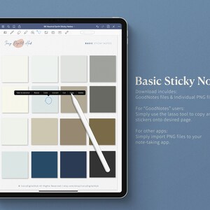 Digital Sticker for Planner Digital Sticky Notes Digital | Etsy