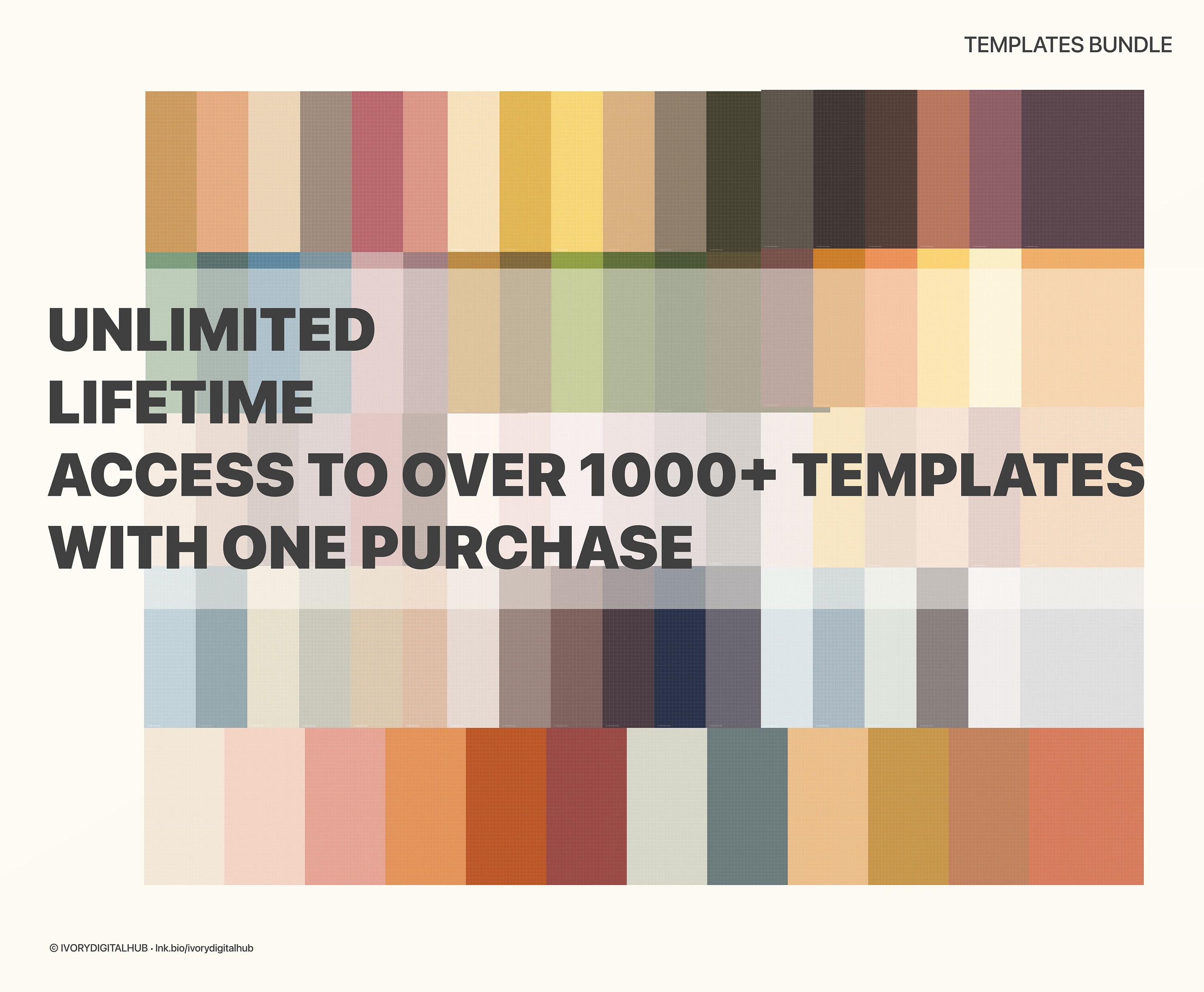 Entire Note Template Bundle Digital Note Template Goodnotes - Etsy