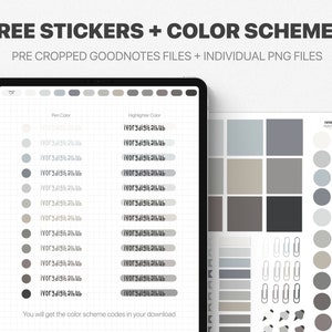 Digital Subject Notebook, Back to School Supplies College, College ...