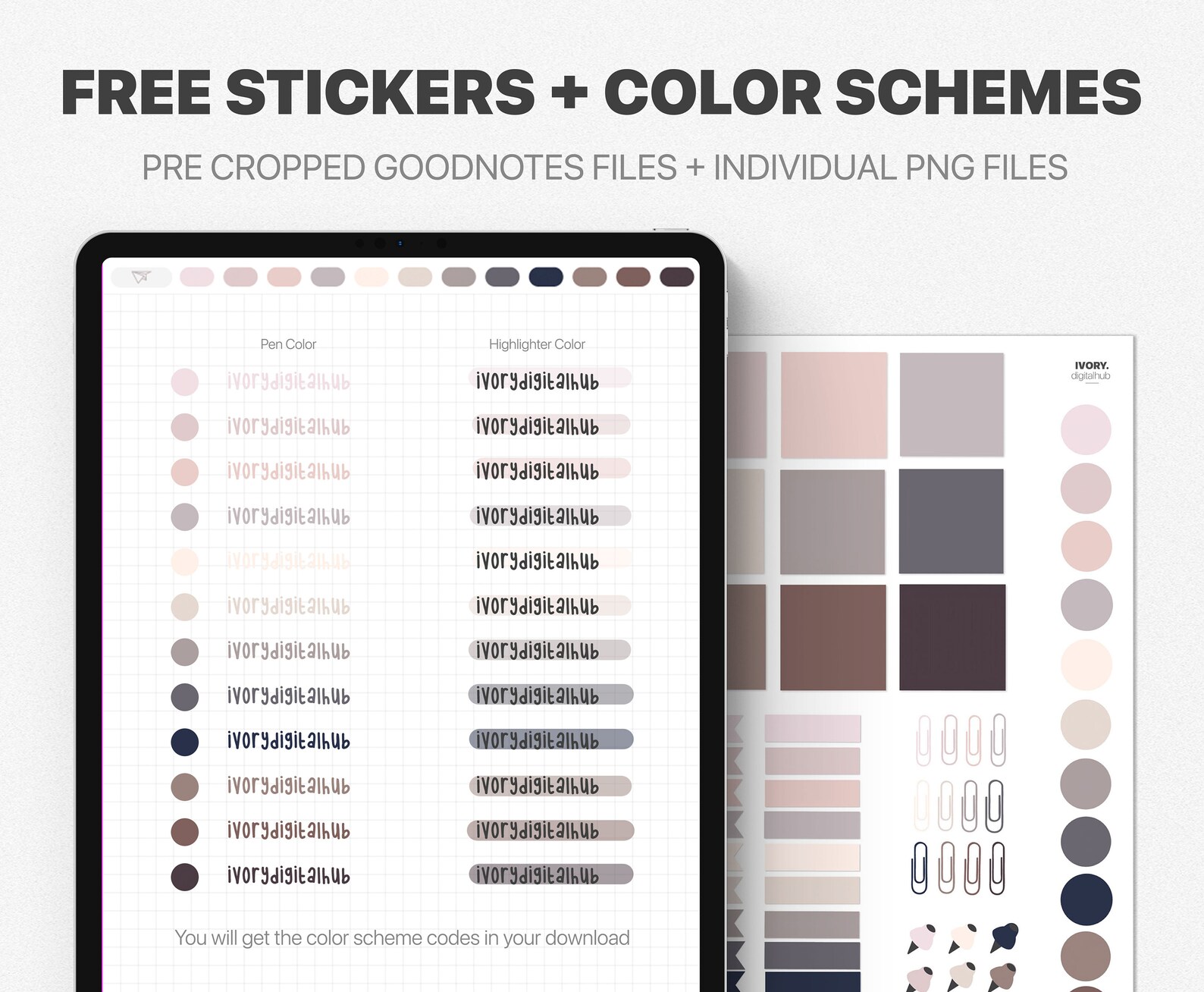 Digital Notebook Goodnotes With Tabs Hyperlinked Notebook - Etsy