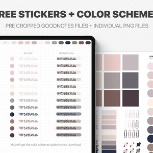 Digital Notebook Goodnotes With Tabs, Hyperlinked Notebook, Notability ...