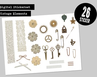 Reading Digital Sticker, Reading Widget, Reading Sticker for Digital ...