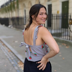 Chelsea Square Neck Top Sewing Pattern | Digital PDF Printable Patterns ...