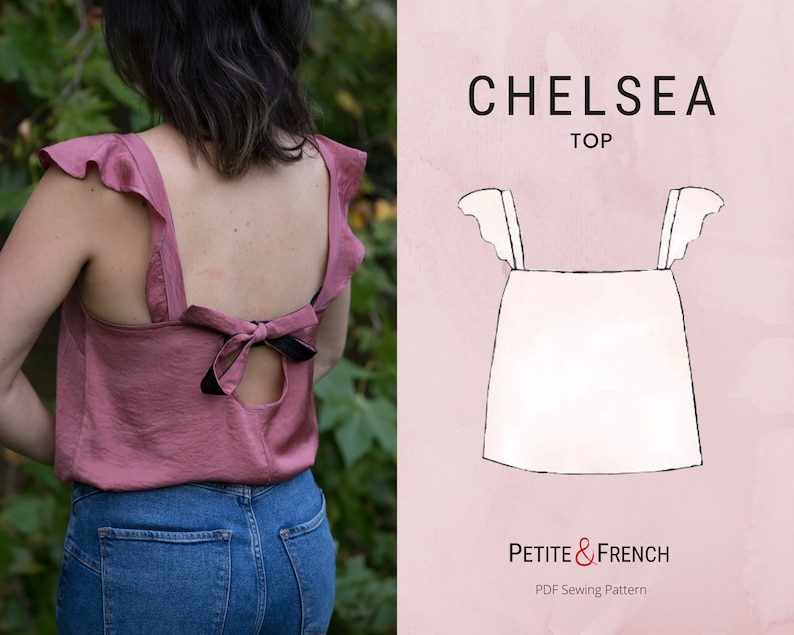 Top Chelsea | Patrons de couture à imprimer au format PDF ...