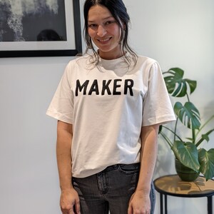 Maker T-shirt Sewing Pattern | Digital PDF Printable Patterns | Instant ...