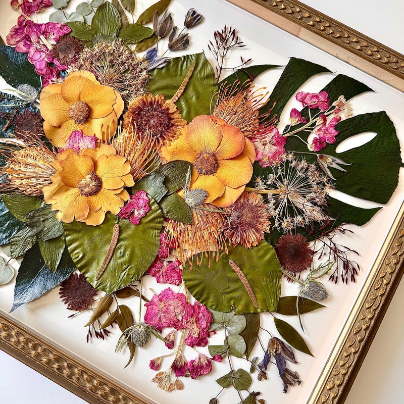 Pressed Tropical Flowers - Etsy